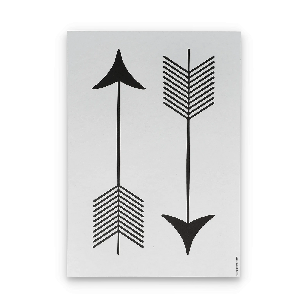 A4 Kunstdruck "Origin Typo Arrows" - für deine Gallery Wall