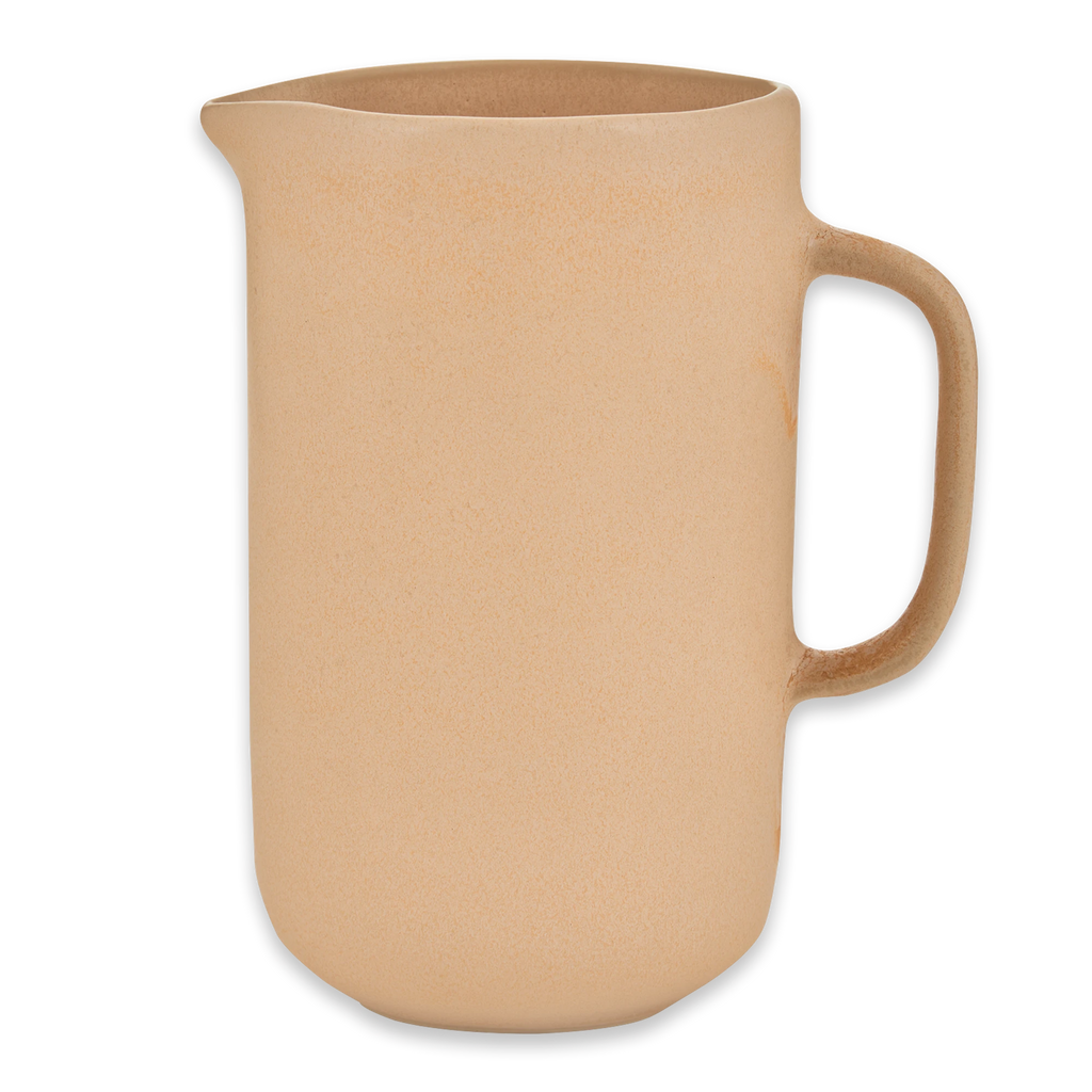 "Stoneware Pitcher": Handgemachter Tee-Krug | aus Portugal